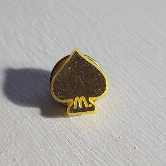 McDonald's | Accessories | Mcdonalds Restaurant Vintage Spade Lapel Pin ...